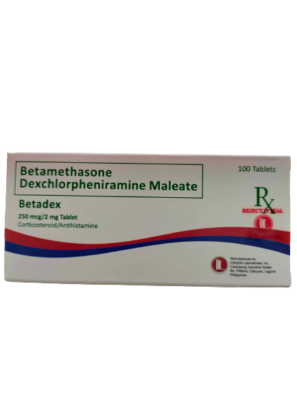 Betadex (Betamethasone Dexchlorpheniramine Maleate) – The House Of Goodies
