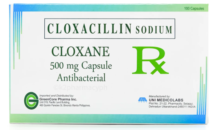 Cloxane (Cloxacillin Sodium) – The House Of Goodies