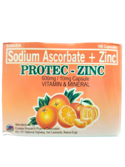 Protec-Zinc (Sodium Ascorbate + Zinc) – The House Of Goodies