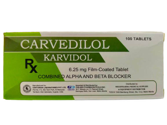 Karvidol (Carvedilol) – The House Of Goodies