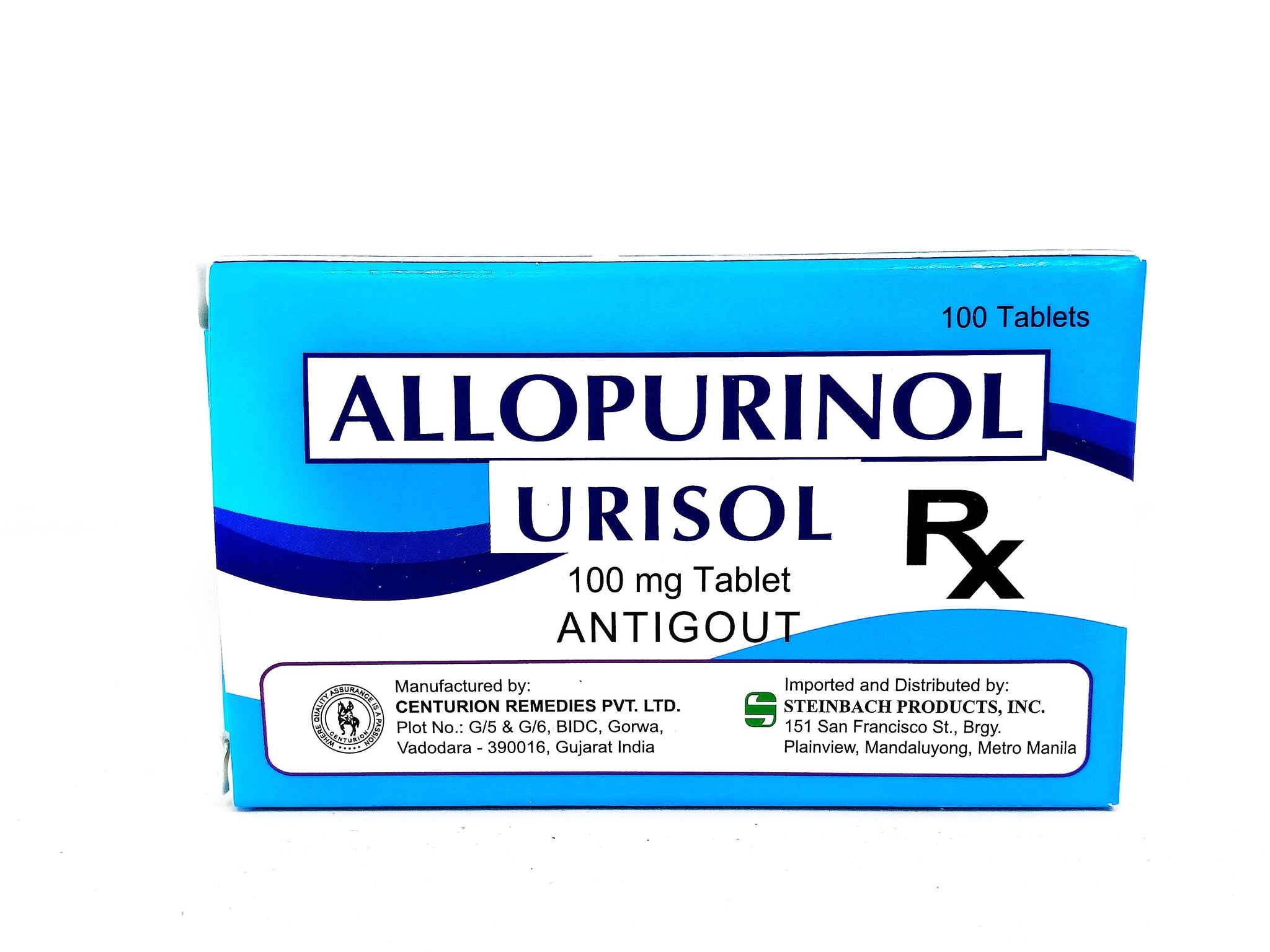 Urisol ( Allopurinol ) – The House Of Goodies