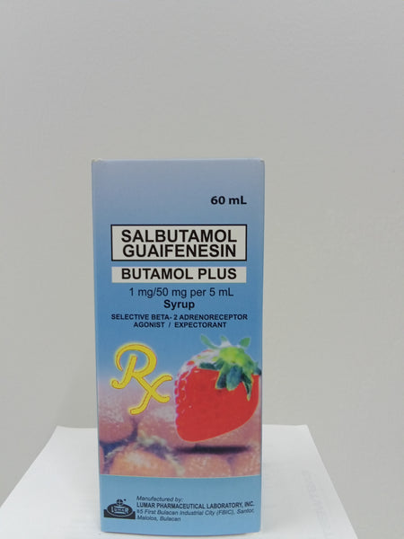 Butamol Plus (Salbutamol + Guaifenesin) – The House Of Goodies