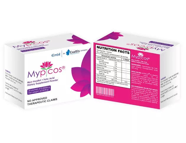 Mypicos (Myo-Inositol+Folic Acid Dietary Supplement Powder) – The House ...