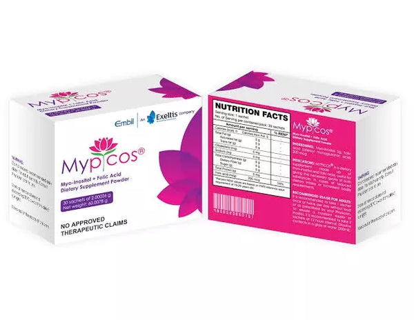 Mypicos (Myo-Inositol+Folic Acid Dietary Supplement Powder) – The House ...