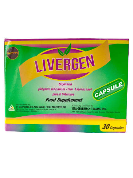 Livergen (Silimarin + Vitamin B) – The House Of Goodies