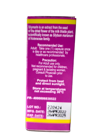 Livergen (Silimarin + Vitamin B) – The House Of Goodies