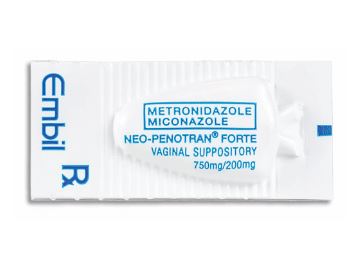 Neo-Penotran Forte (Metronidazole 750mg +Miconazole Nitrate 200mg ...