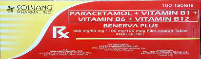 Benerva Plus (Paracetamol + Vitamin B1 + B6 + B12) – The House Of Goodies