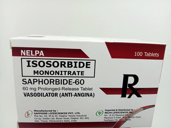 Saphorbide (Isosorbide Mononitrate) – The House Of Goodies