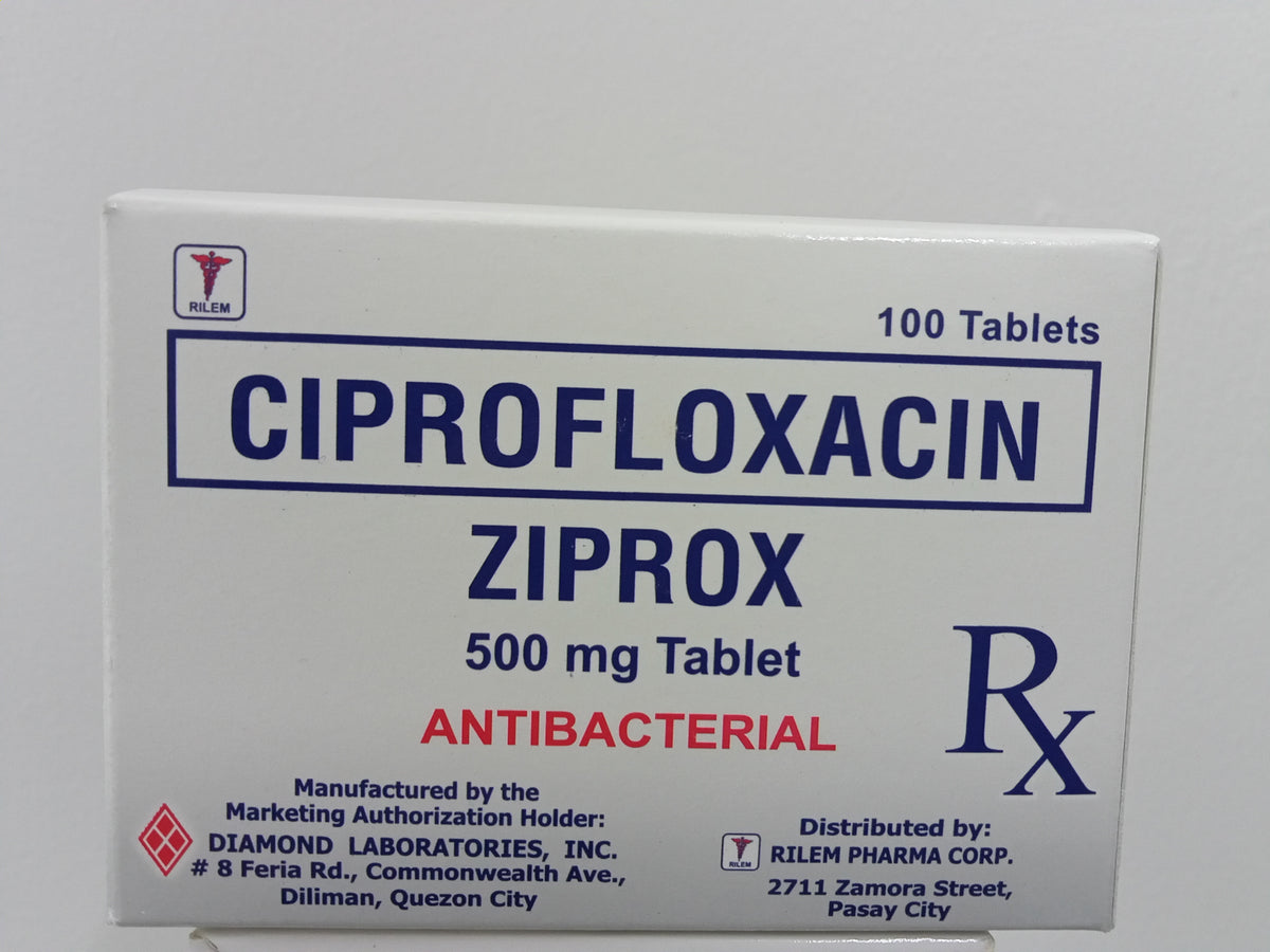 Ziprox (Ciprofloxacin) – The House Of Goodies