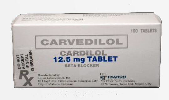 Carvedilol (Carvedilol) – The House Of Goodies