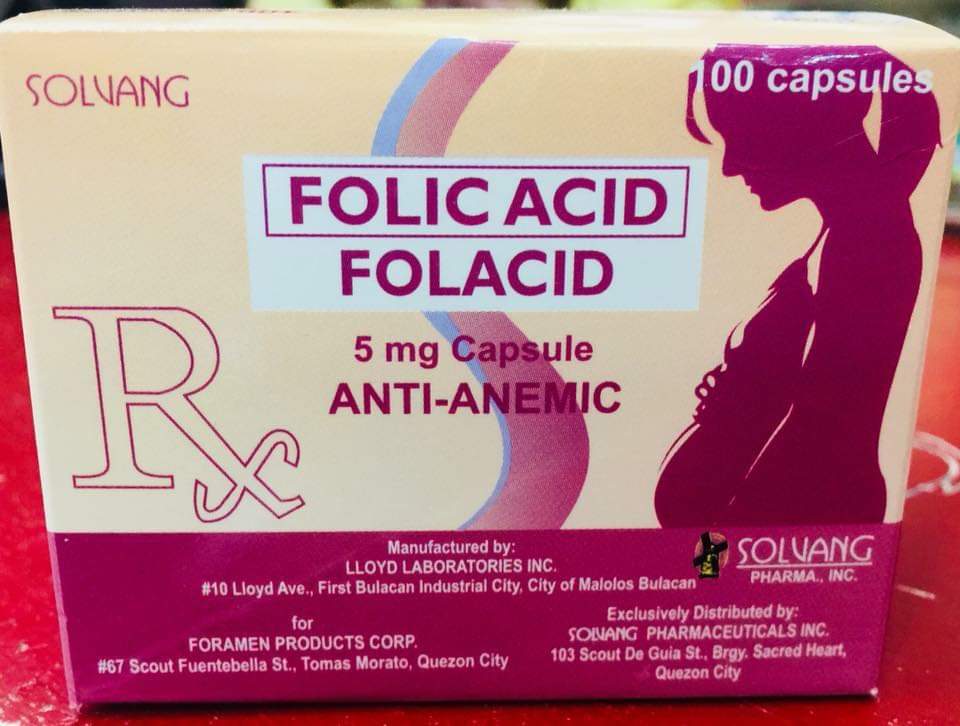 Folacid (Folic Acid) – The House Of Goodies