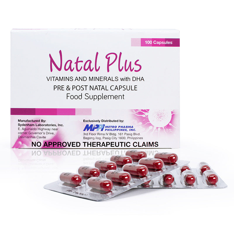 Natal Plus (Multivitamins + Minerals + DHA) – The House Of Goodies