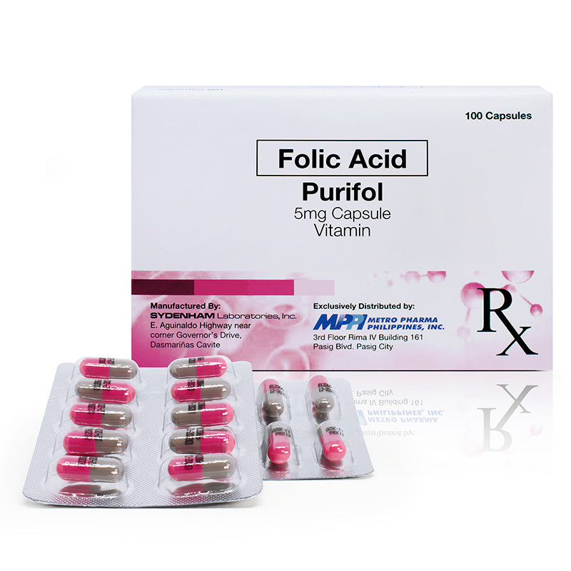 Purifol (Folic Acid) – The House Of Goodies
